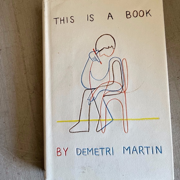 Demetri Martin | Other | This Is A Book By Demetri Martin | Poshmark